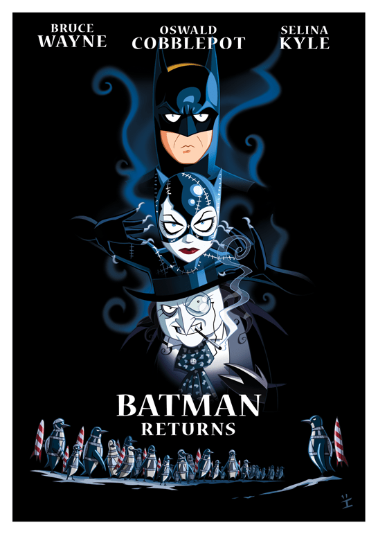batman returns teaser poster