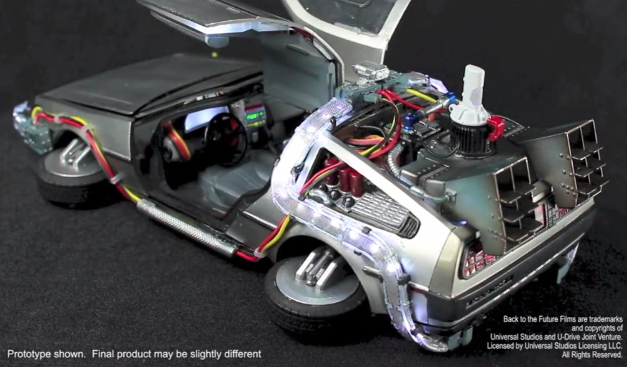 Back to the Future II: Floating DeLorean Toy – Retrenders